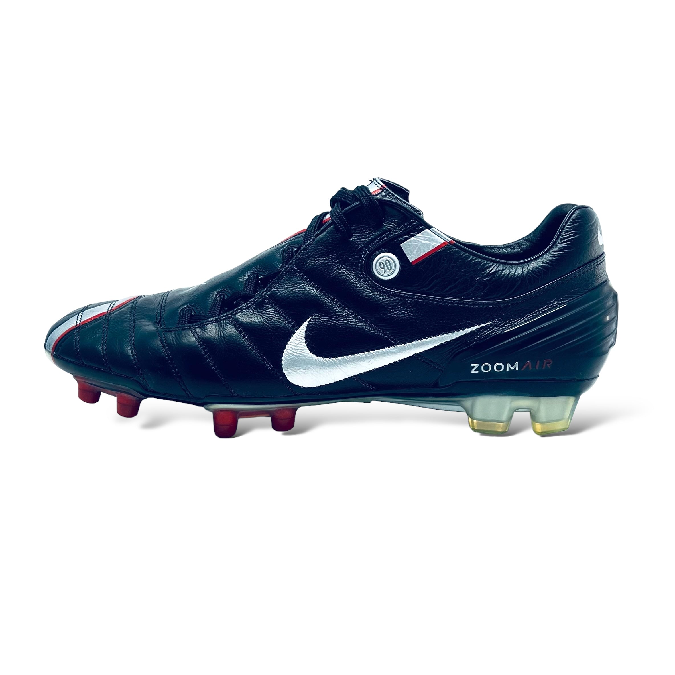 Nike Total 90 Supremacy FG-Black/Red/Silver – Rarecleatshandtohand